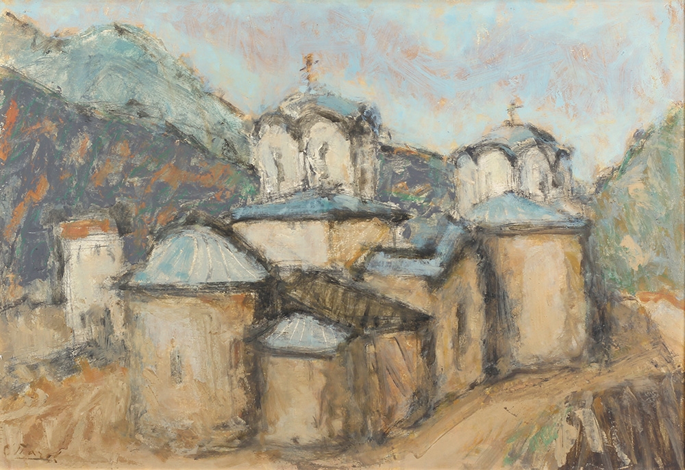 Stojan Pačov | Manastir Pećka Patrijaršija | MutualArt