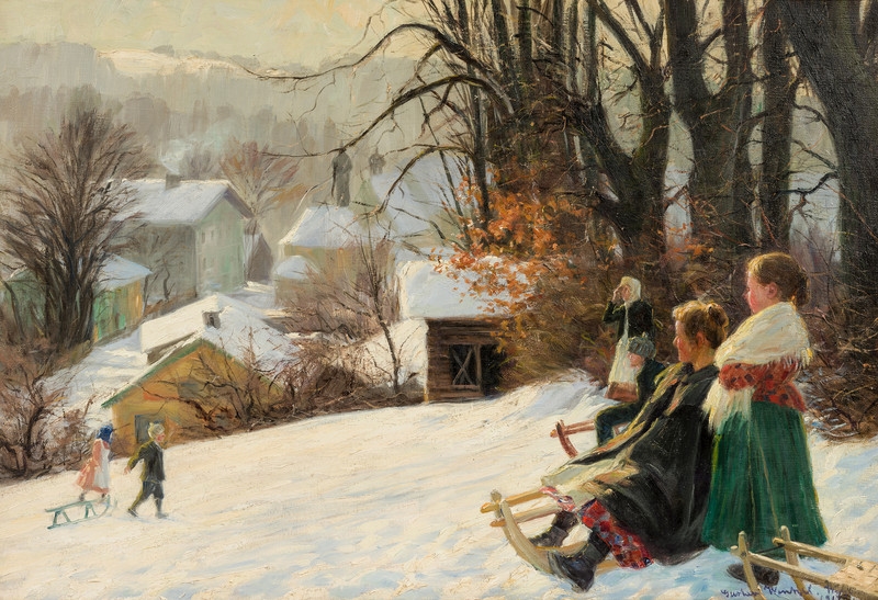 Niels Gustav Wentzel | Morning sun | MutualArt