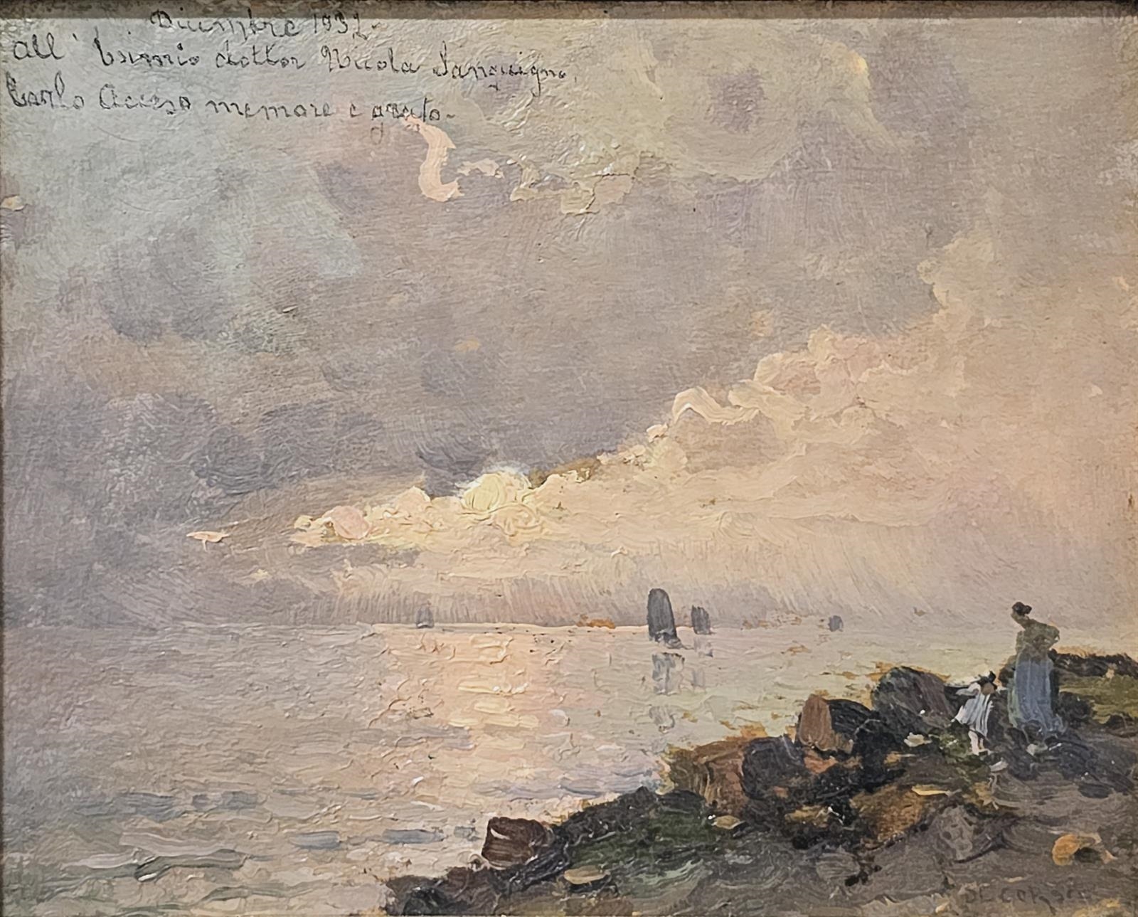 Nicola de Corsi | Tramonto sul mare | MutualArt