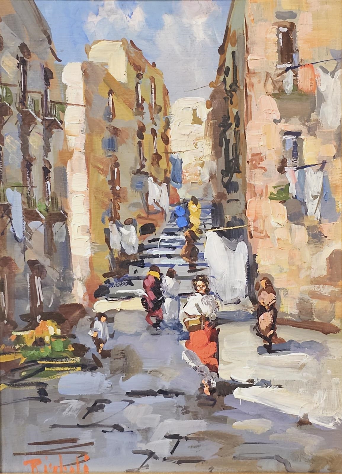 Franco Rispoli | Scorcio di Napoli | MutualArt