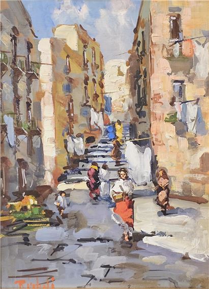 Franco Rispoli | Scorcio di Napoli | MutualArt