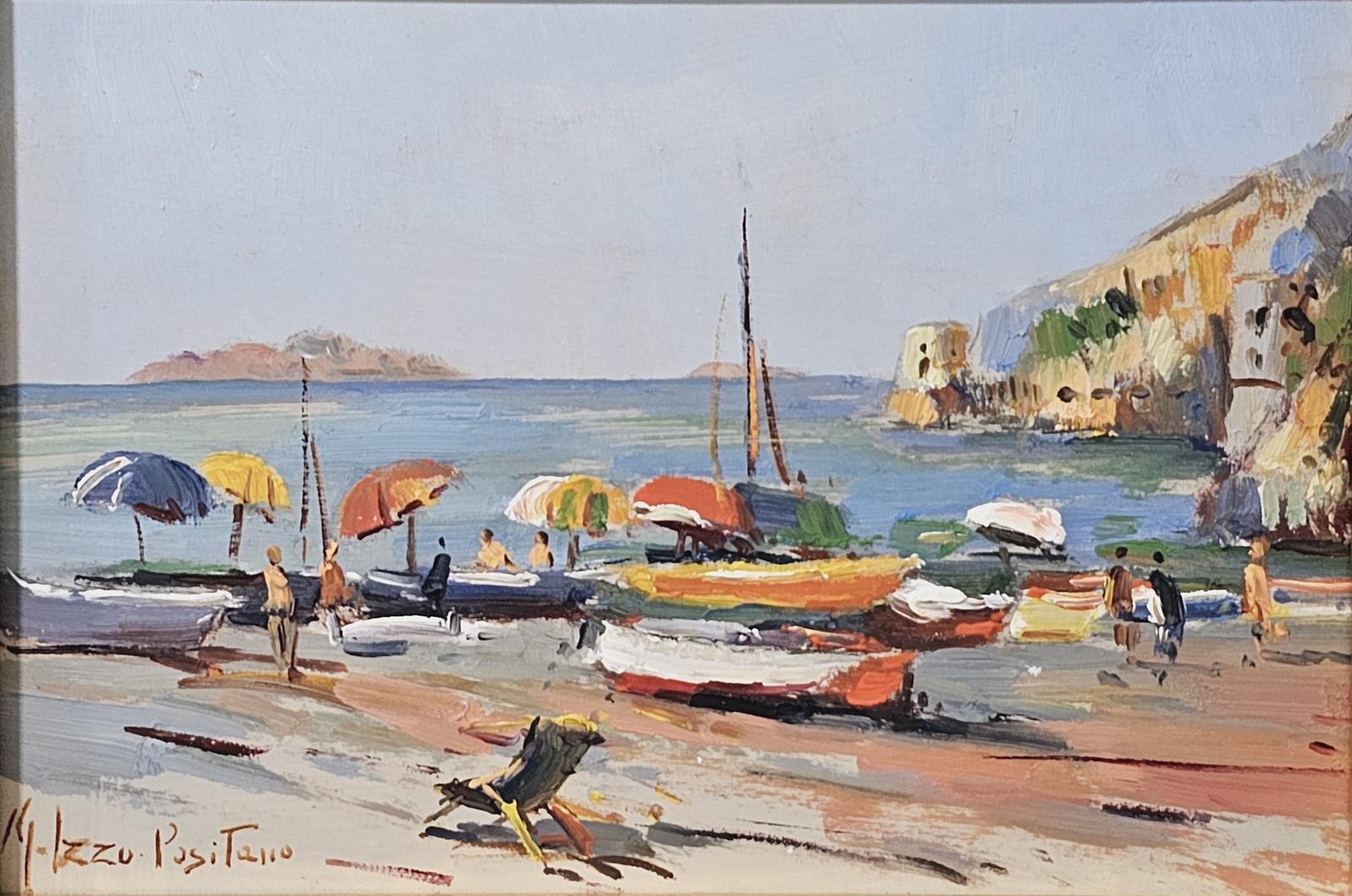Maria Izzo | Spiaggia di Positano | MutualArt