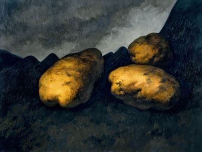 Yan Bing | POTATOES WITH LANDSCAPE (2017) | MutualArt
