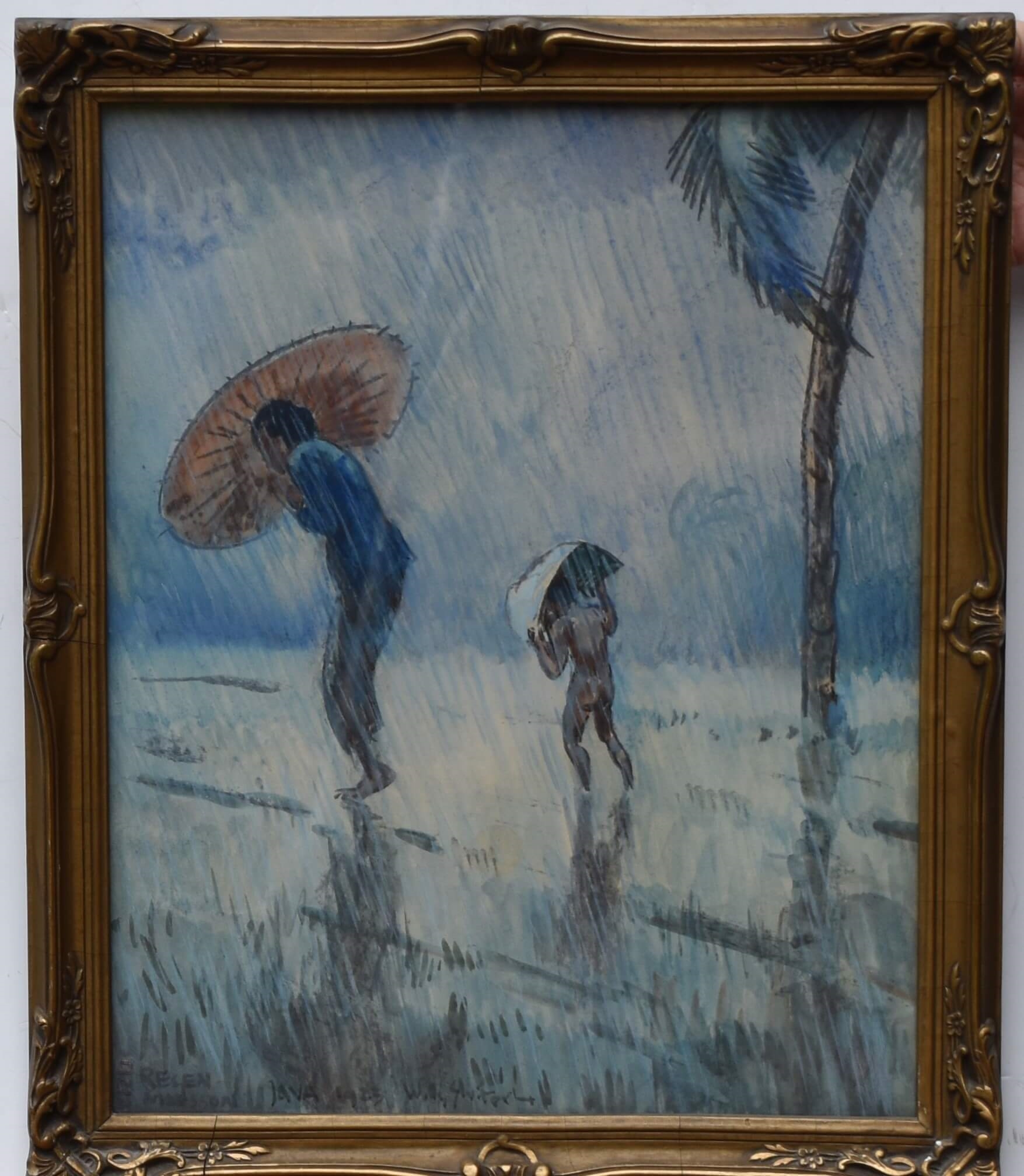 Willy Sluiter | Regen moesson op Java (1923) | MutualArt