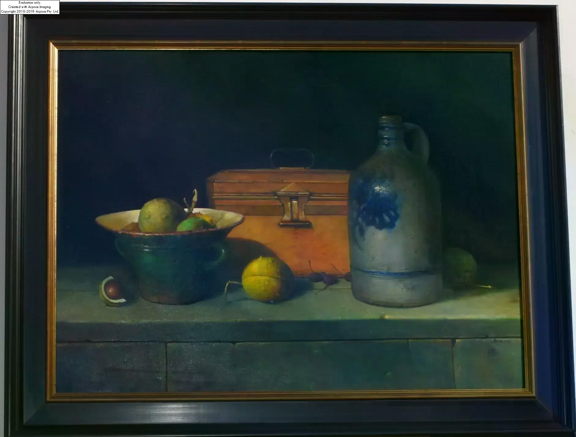 Willie Berkers | Stilleven met Keulse pot | MutualArt