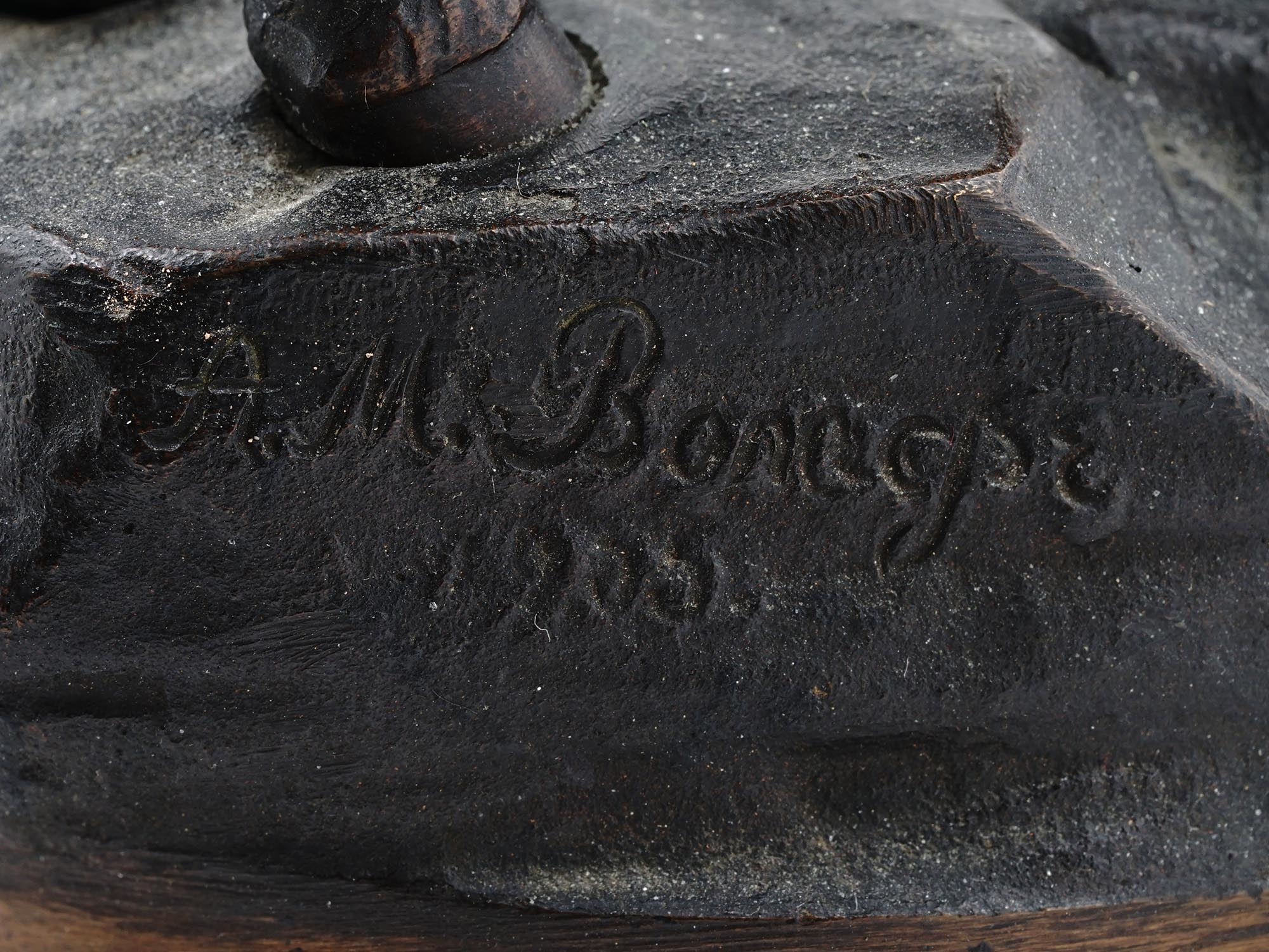 Albert Moritz Wolf | A cast bronze sculpture by Albert Moritz Wolff ...