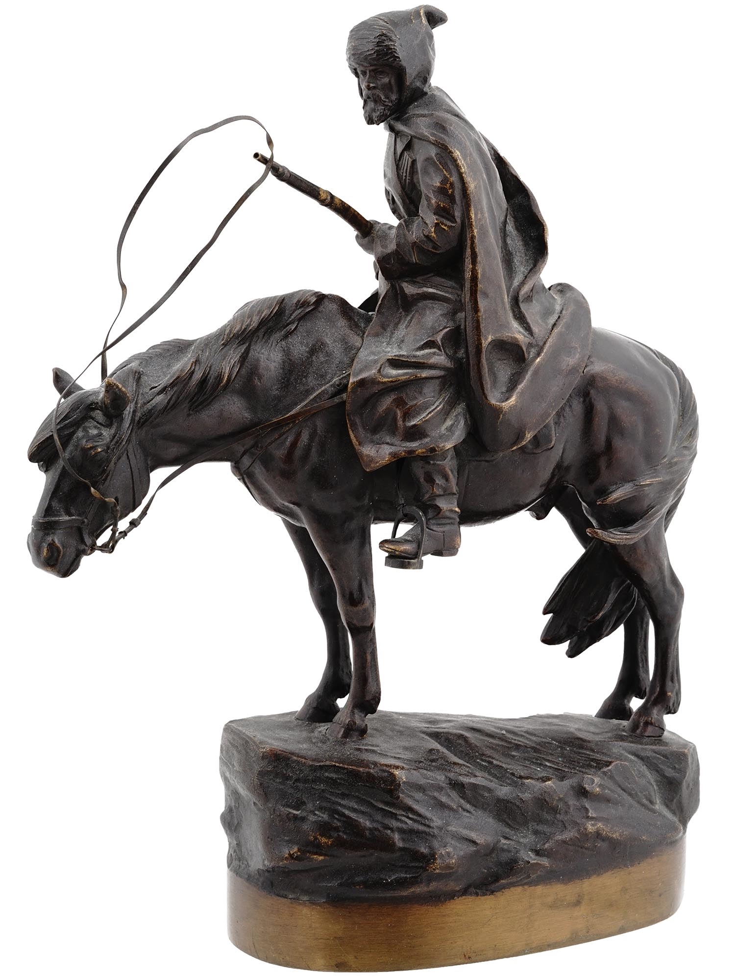 Albert Moritz Wolf | A cast bronze sculpture by Albert Moritz Wolff ...
