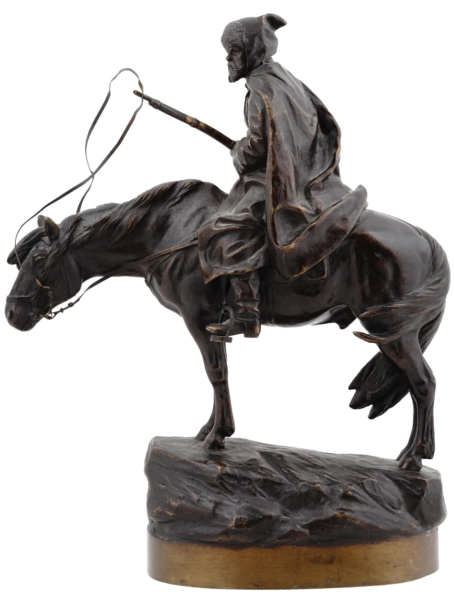 Albert Moritz Wolf | A cast bronze sculpture by Albert Moritz Wolff ...