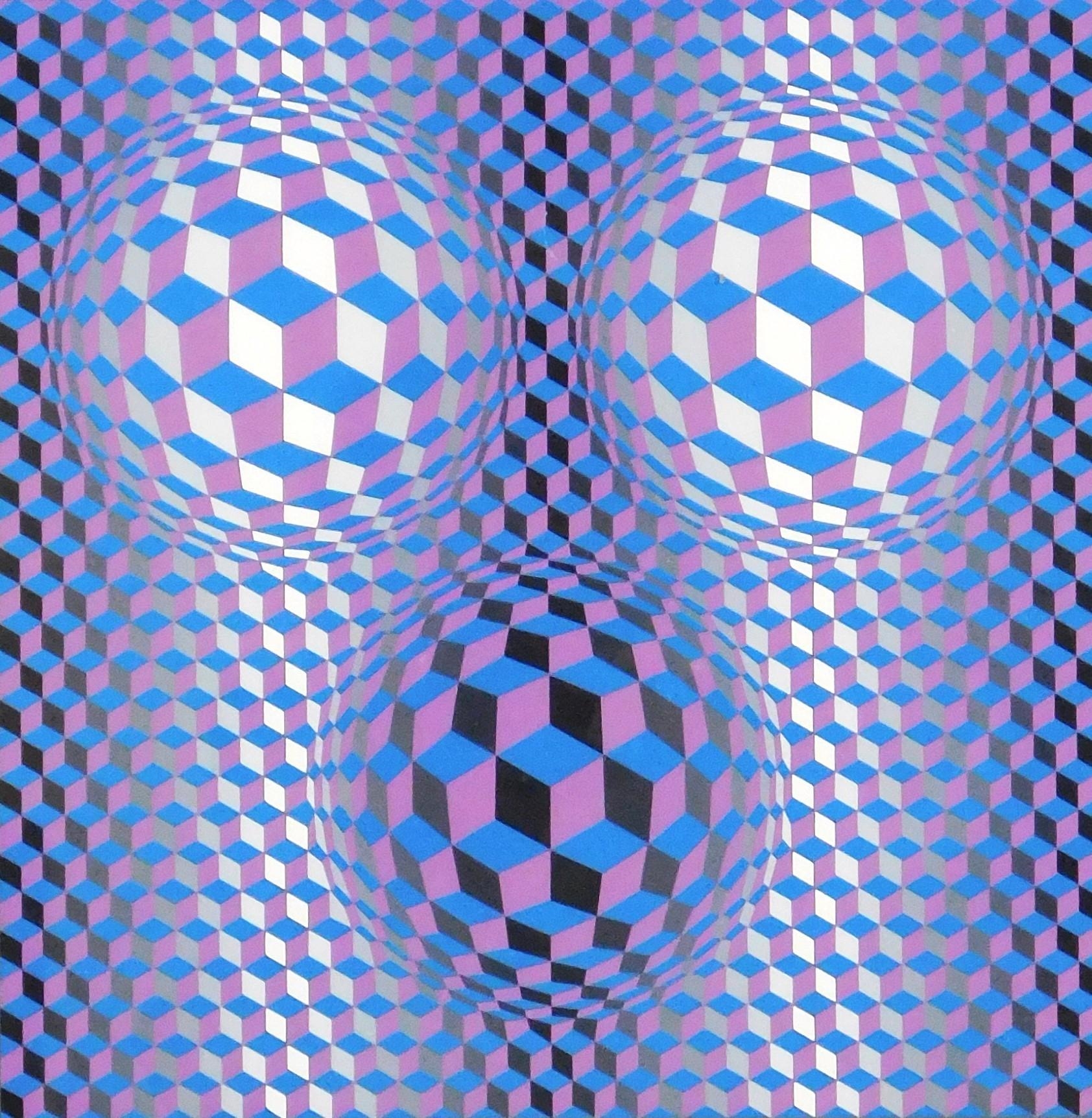 Victor Vasarely | Hexagon | MutualArt