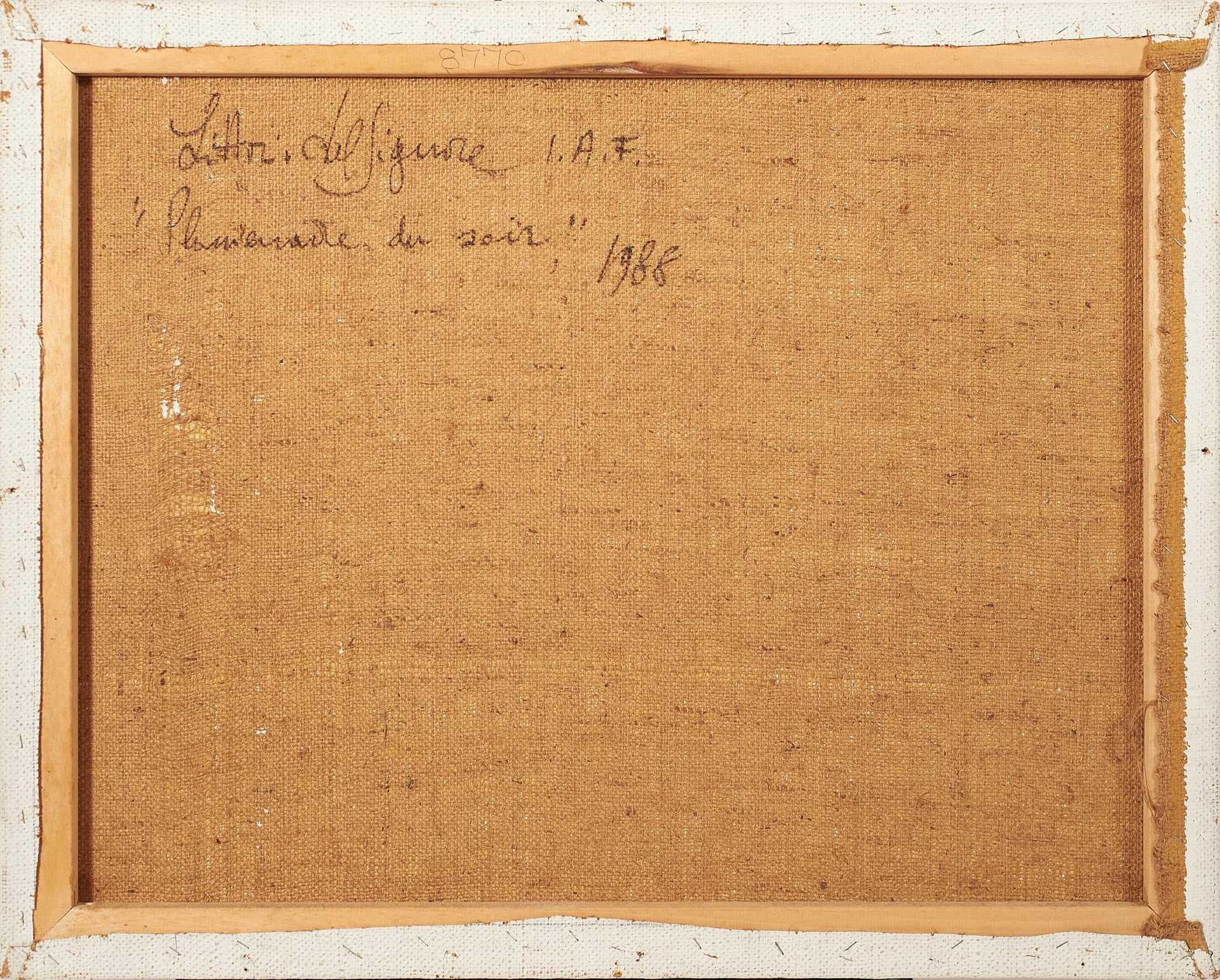 Littorio del Signore | Promenade du soir (1988) | MutualArt