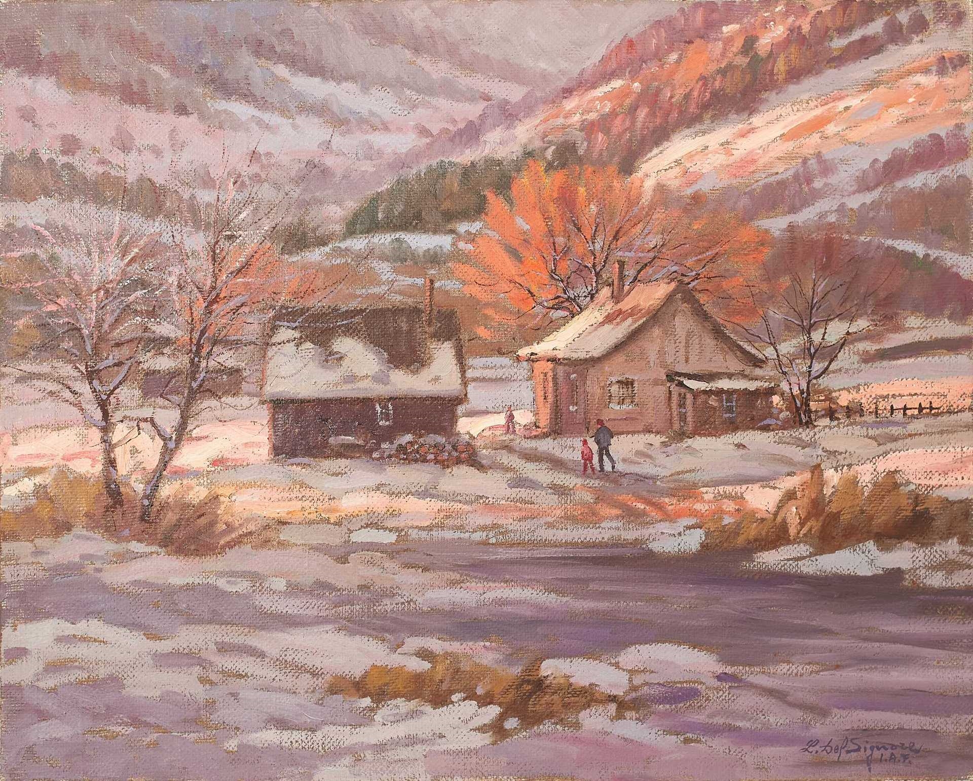 Littorio del Signore | Promenade du soir (1988) | MutualArt