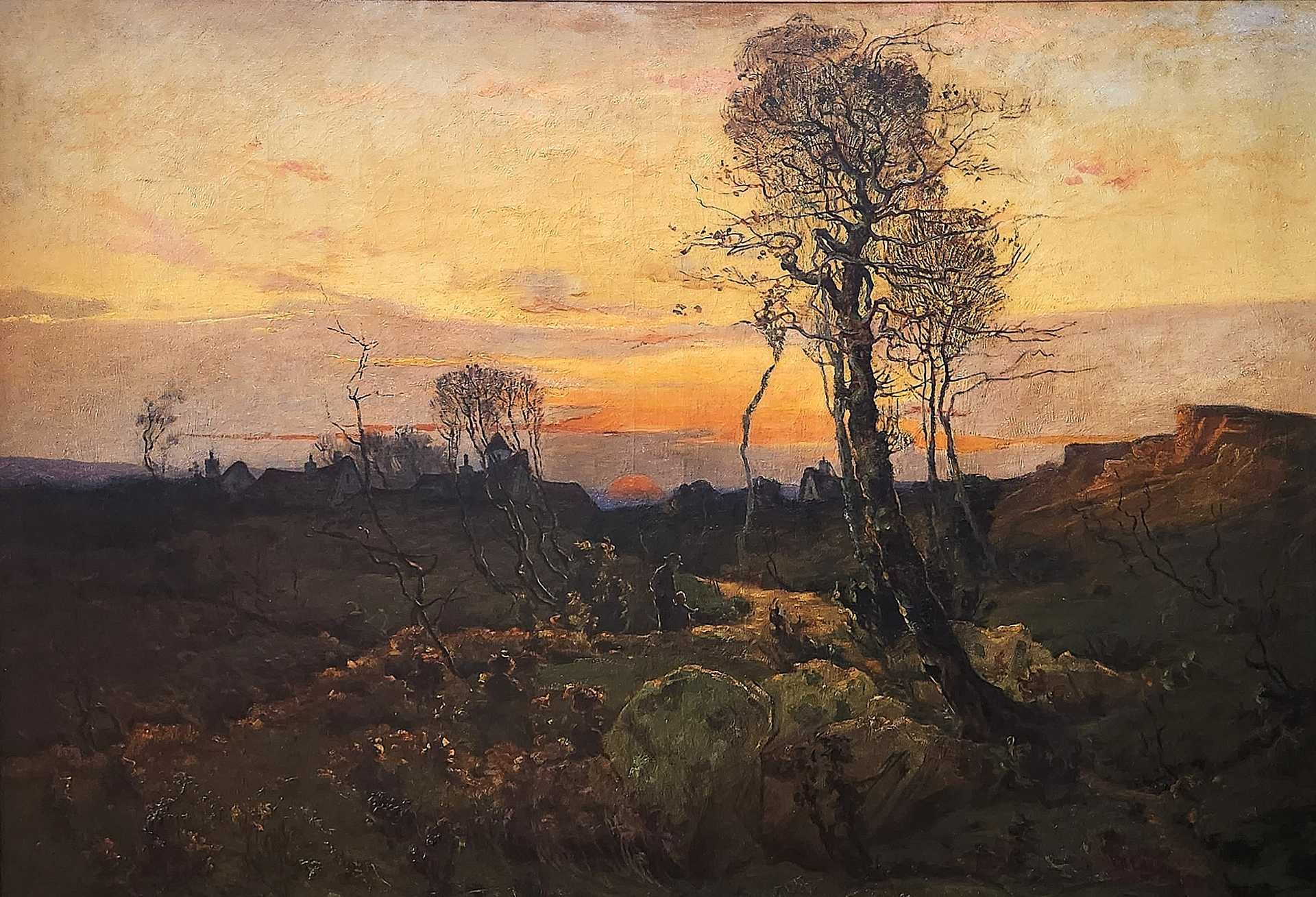 Marc-Aurèle de Foy Suzor-Côté | Paysage d'automne (1891) | MutualArt