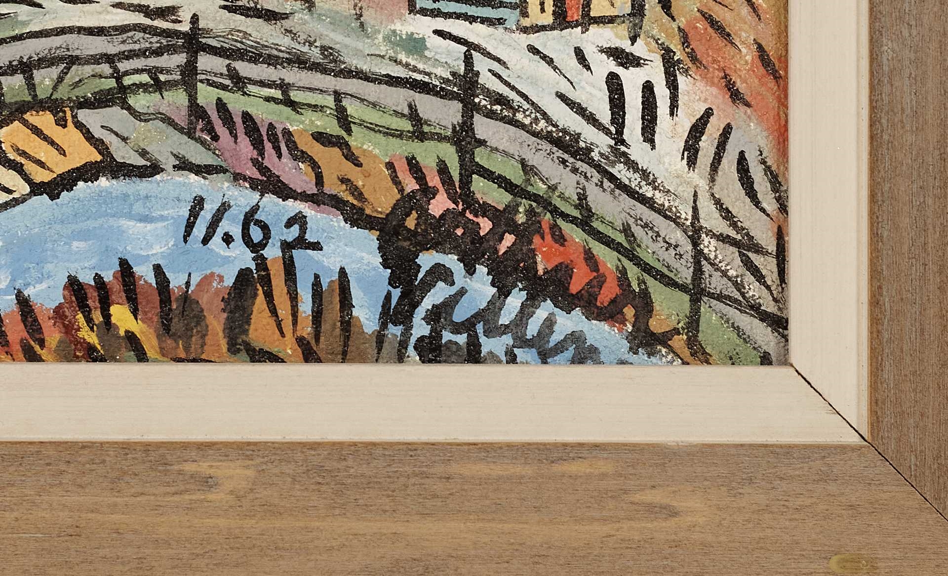 Arthur Villeneuve | Le pêcheur urbain (1962) | MutualArt