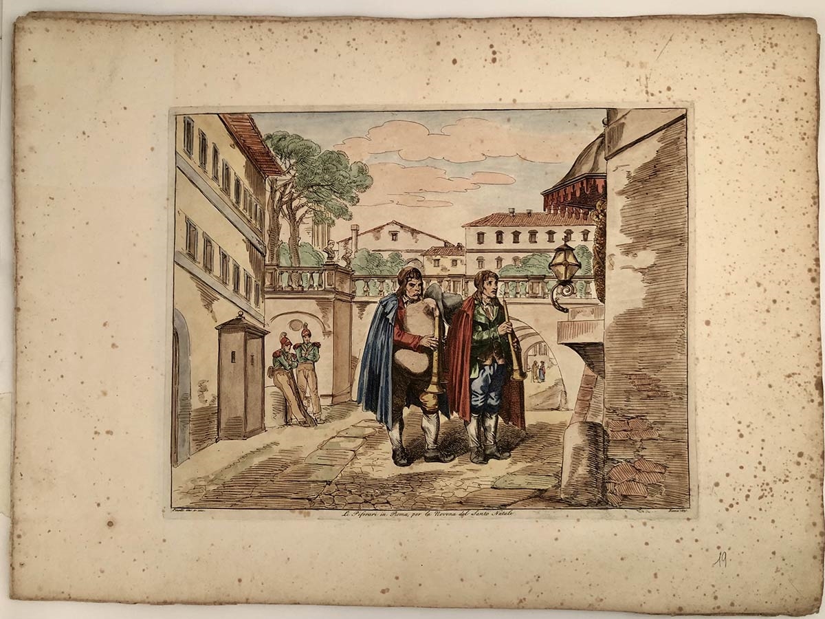 Bartolomeo Pinelli | Lot of 19 plates from Il Meo Patacca o vero Roma ...