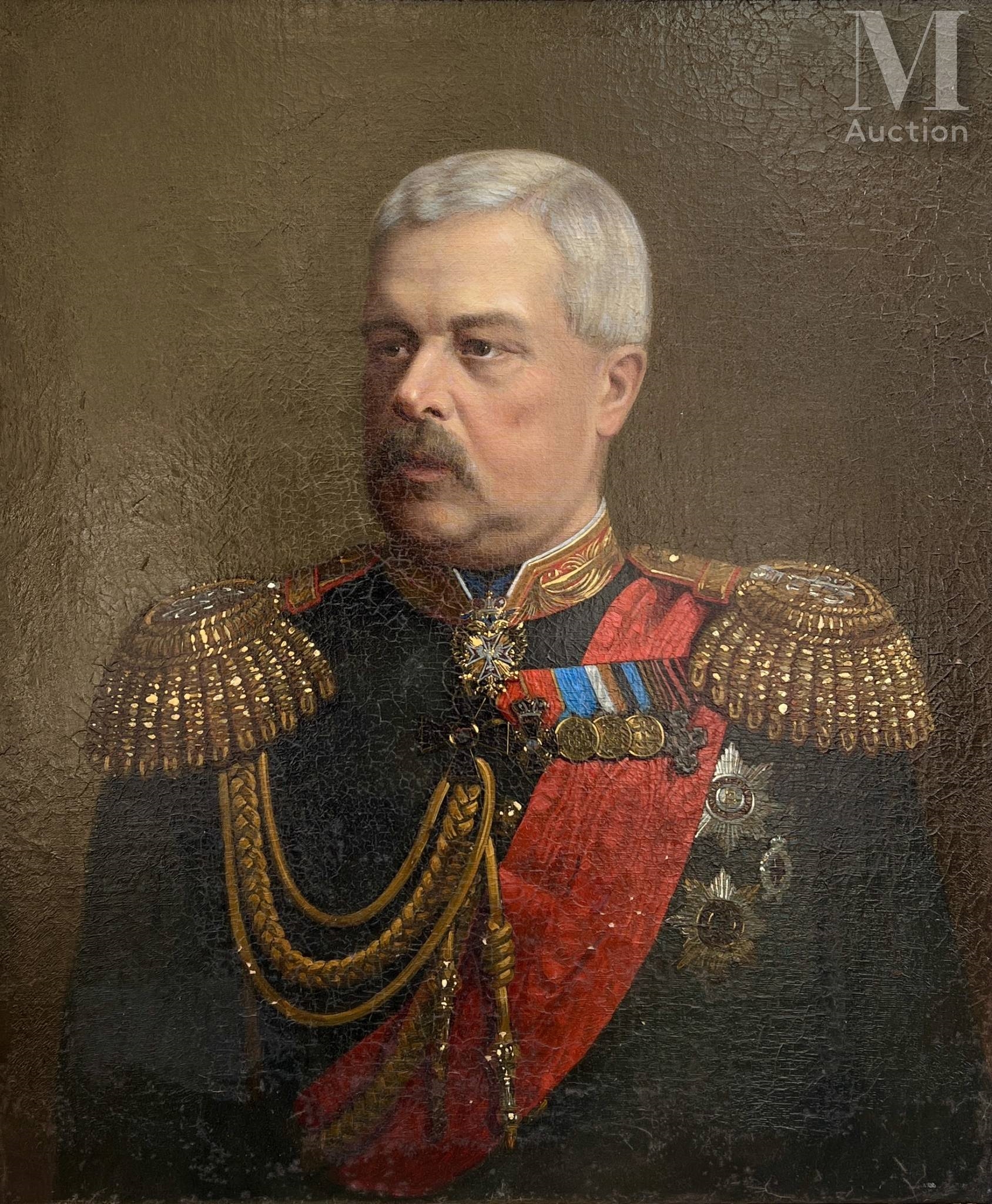 Russian School, 19th Century | Portrait of Count Otto Magnus von ...