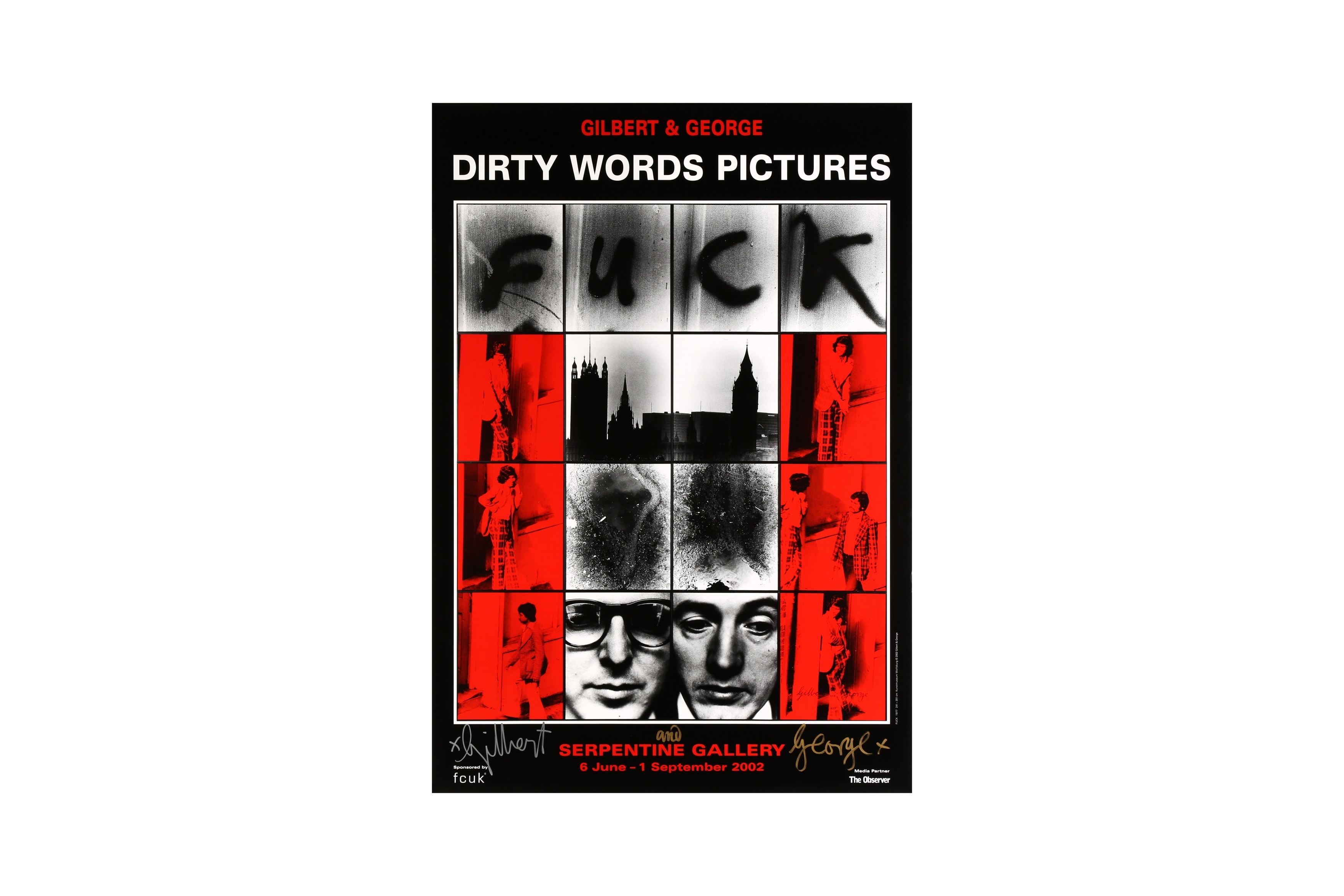 Gilbert & George | Dirty Words Pictures (1943) | MutualArt