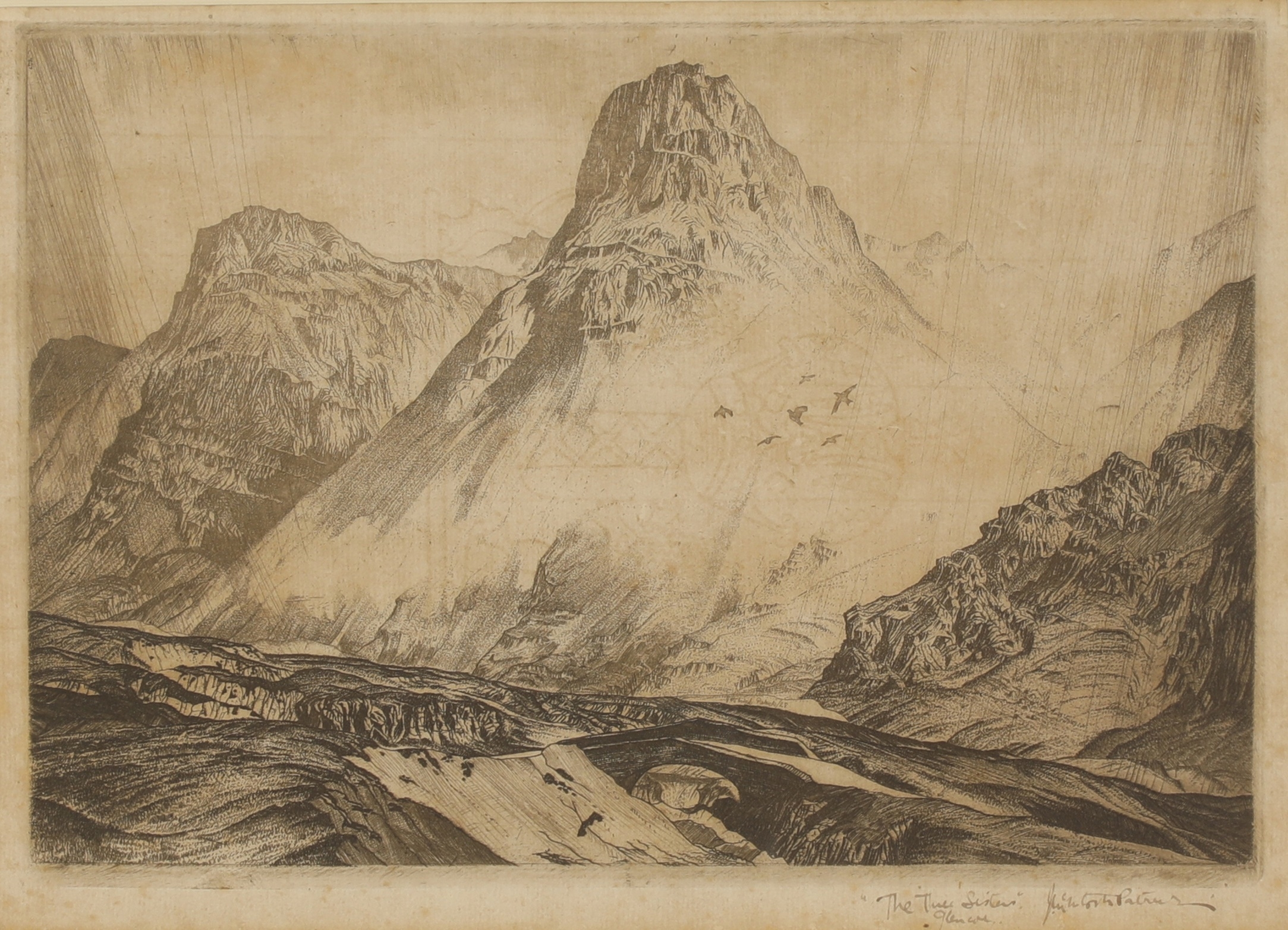 James McIntosh Patrick‏ | The Three Sisters Glencoe (1928) | MutualArt