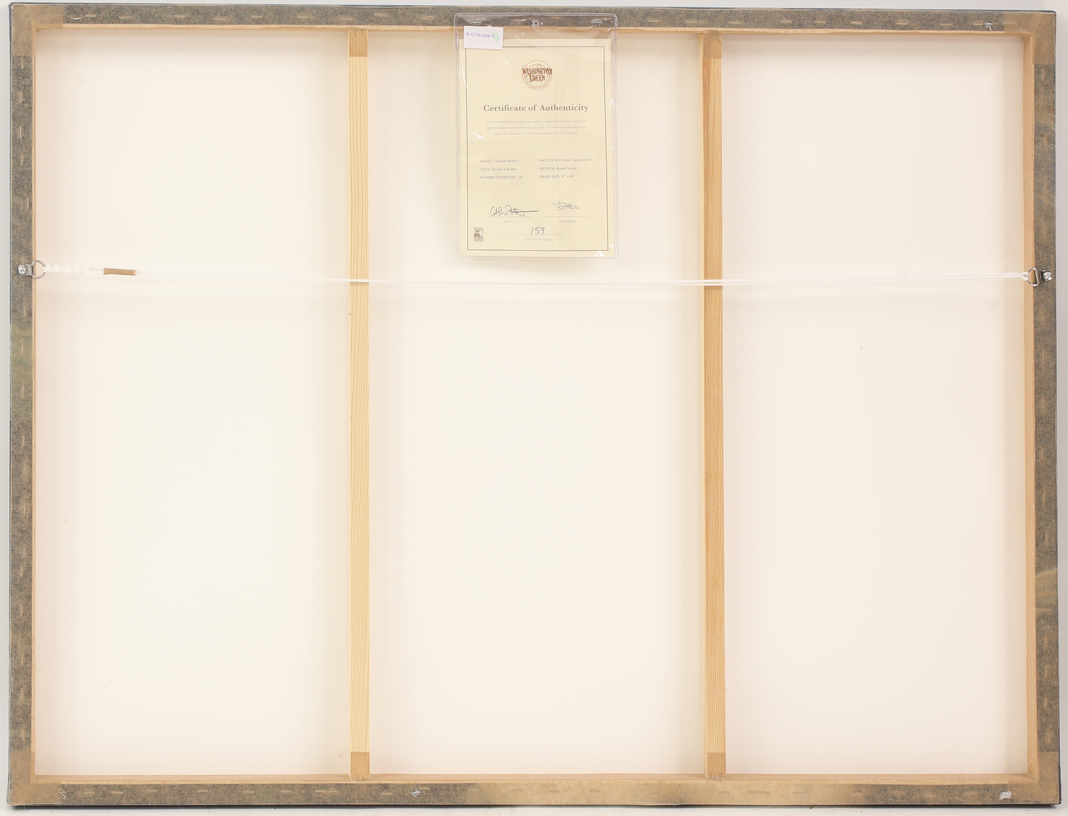 Caroline Shotton | Vincent Van Moo | MutualArt