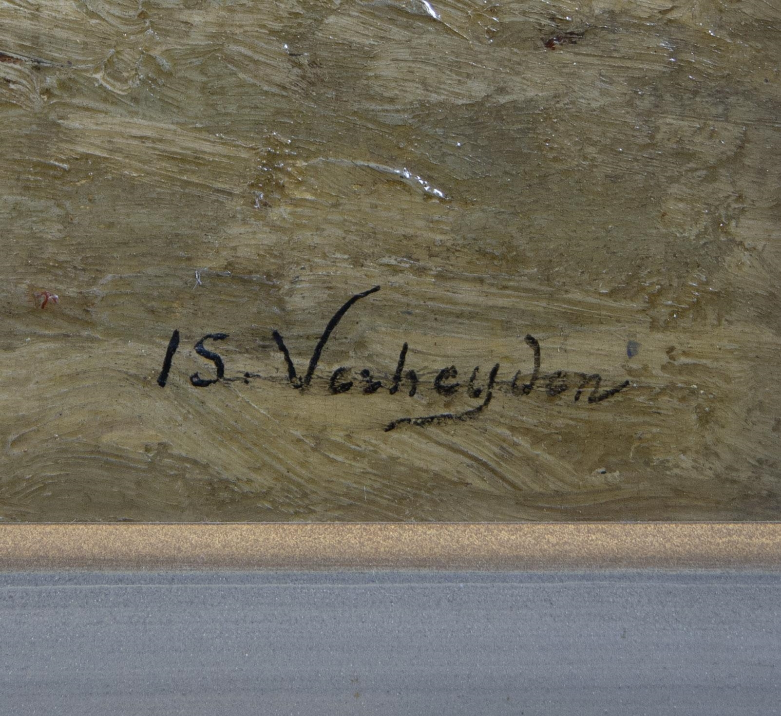 Isidore Verheyden | Land labor with plow | MutualArt