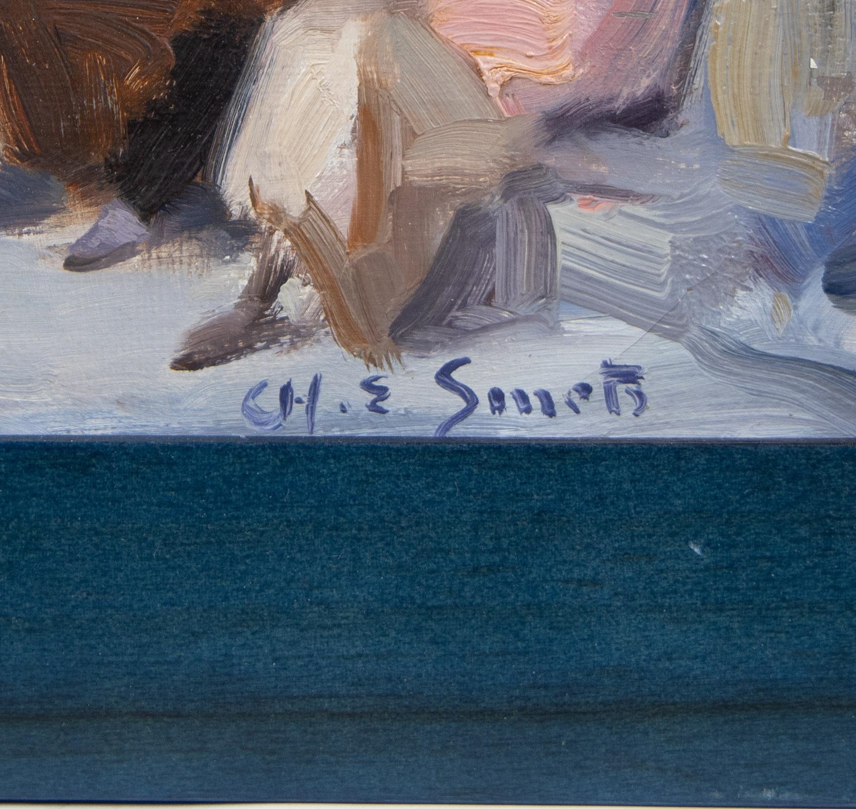 Charles Smets | Oriental street scene | MutualArt