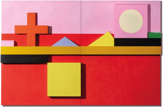 Peter D. Cole | Red Langley Landscape (2000) | MutualArt