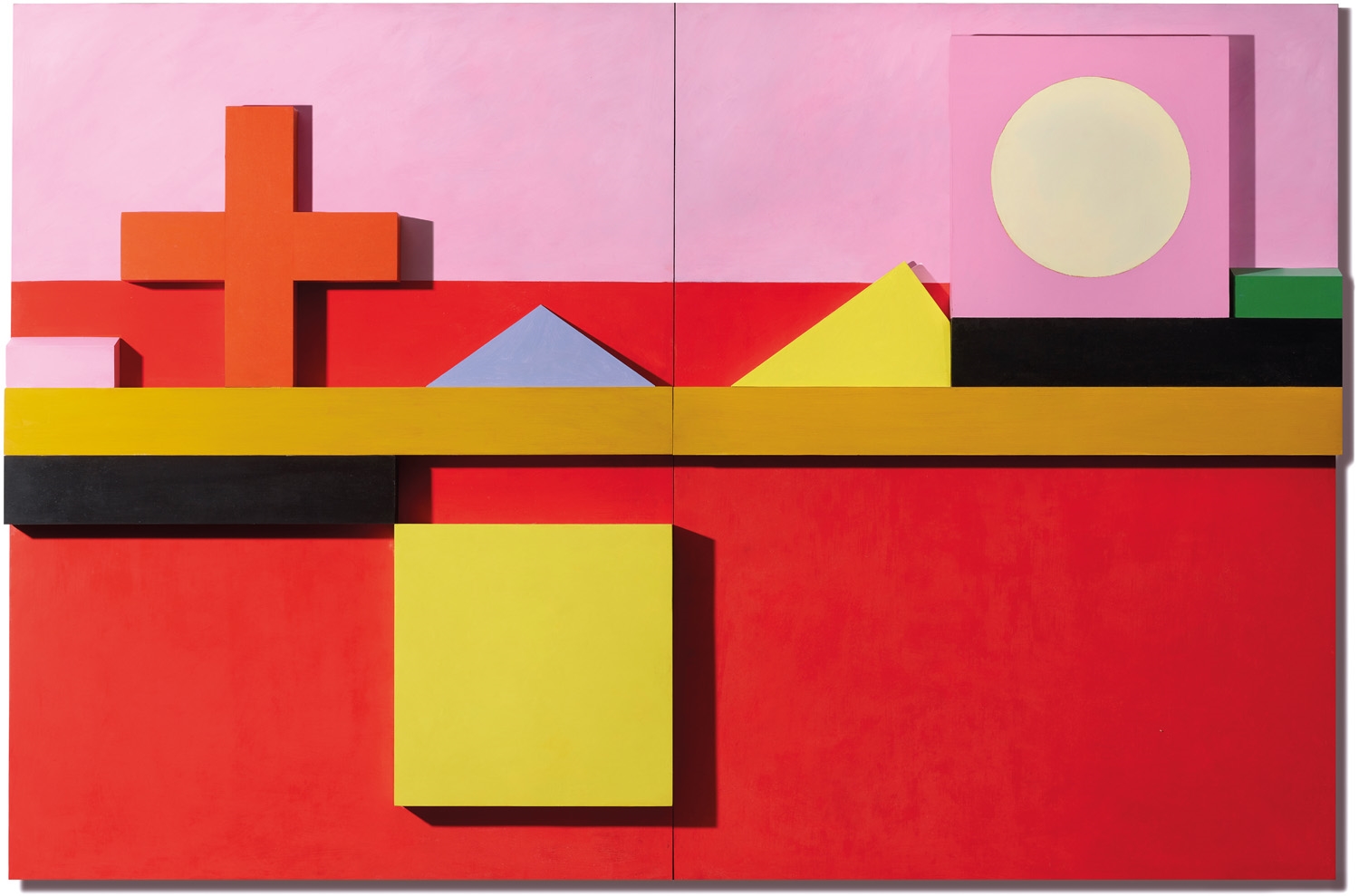Peter D. Cole | Red Langley Landscape (2000) | MutualArt