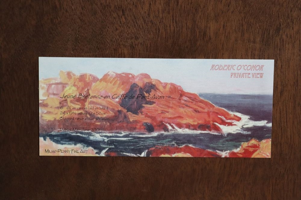 Roderic O'Conor | JEUNE BRETONNE EN COIFFE DE PONT AVEN | MutualArt