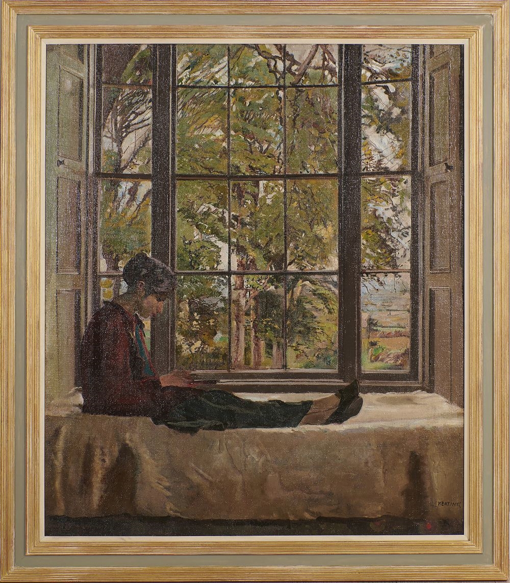Sean Keating | THE WINDOW (1924) | MutualArt