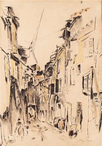 Maria-Mela Muter | Alley | MutualArt