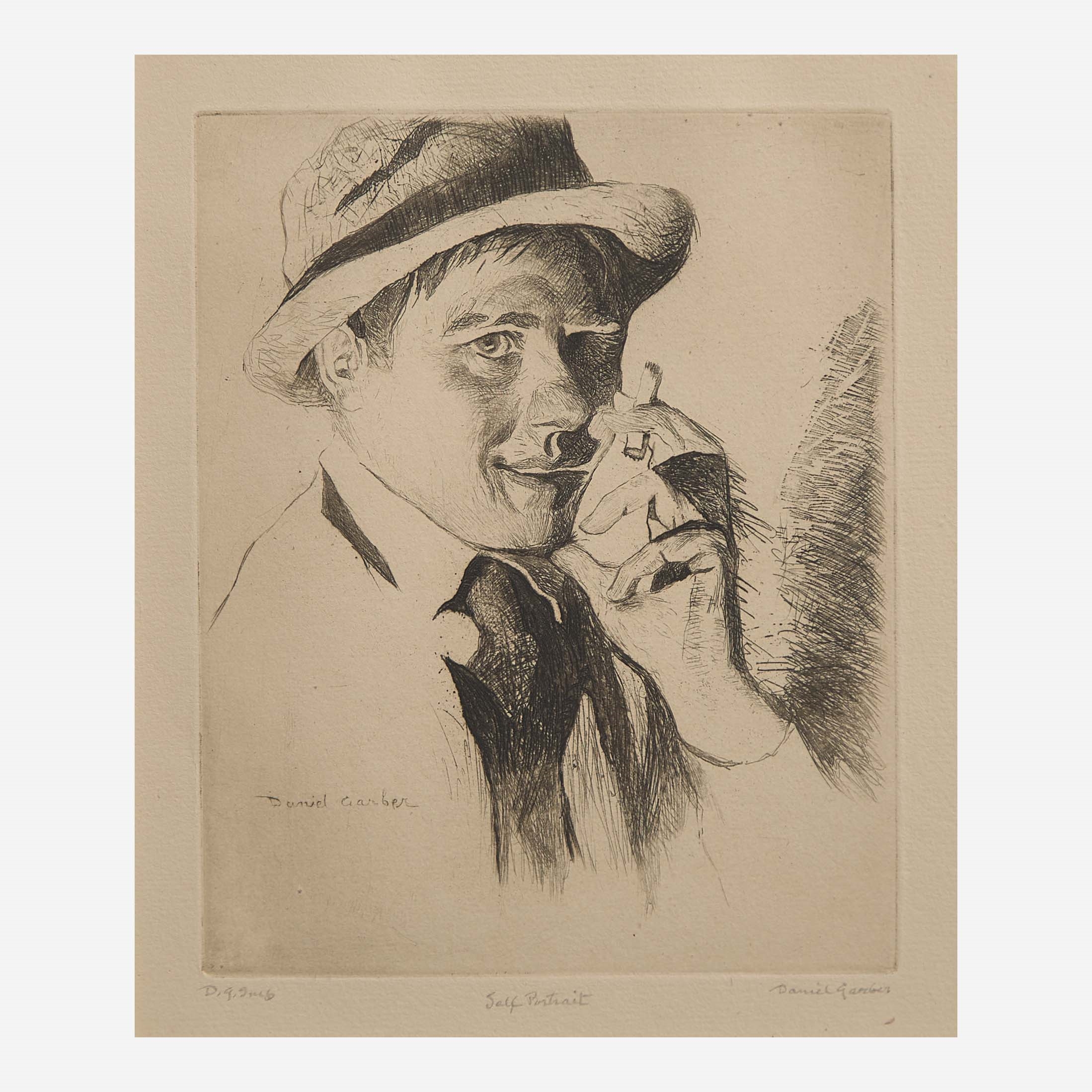 Daniel Garber | Self-Portrait | MutualArt