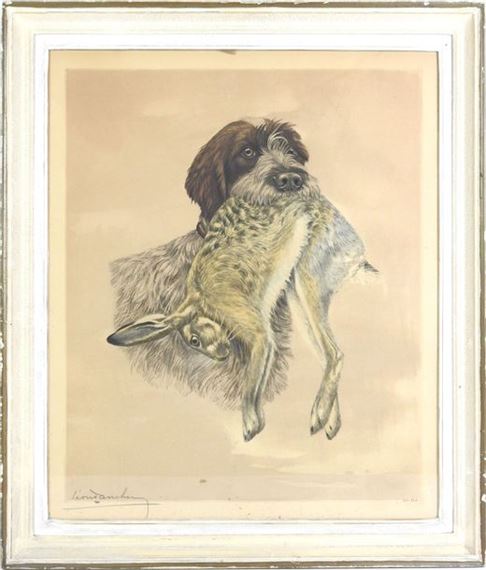 Leon Danchin | Griffin and hare | MutualArt