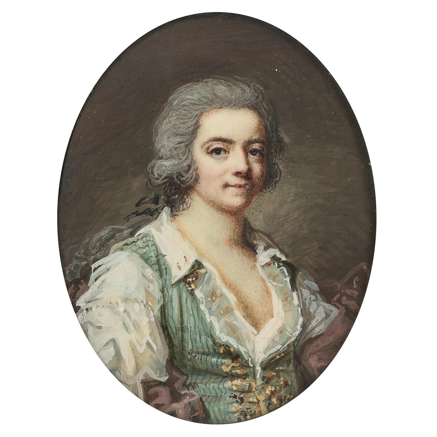 Augustin Ritt | PORTRAIT OF A NOBLEWOMAN (Circa 1795) | MutualArt