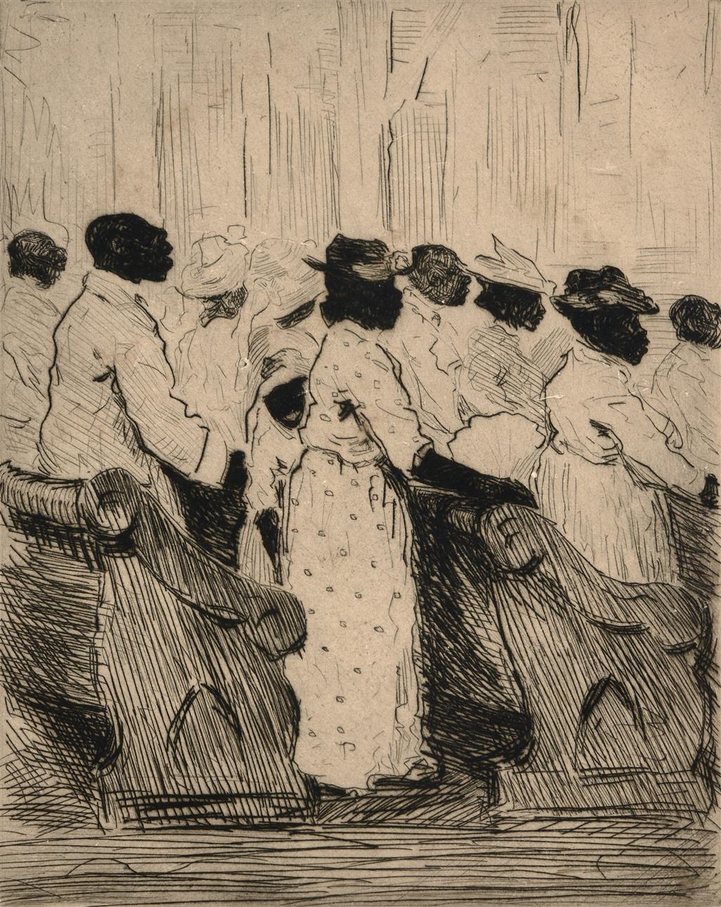 Wayman Elbridge Adams | Church Congregation | MutualArt