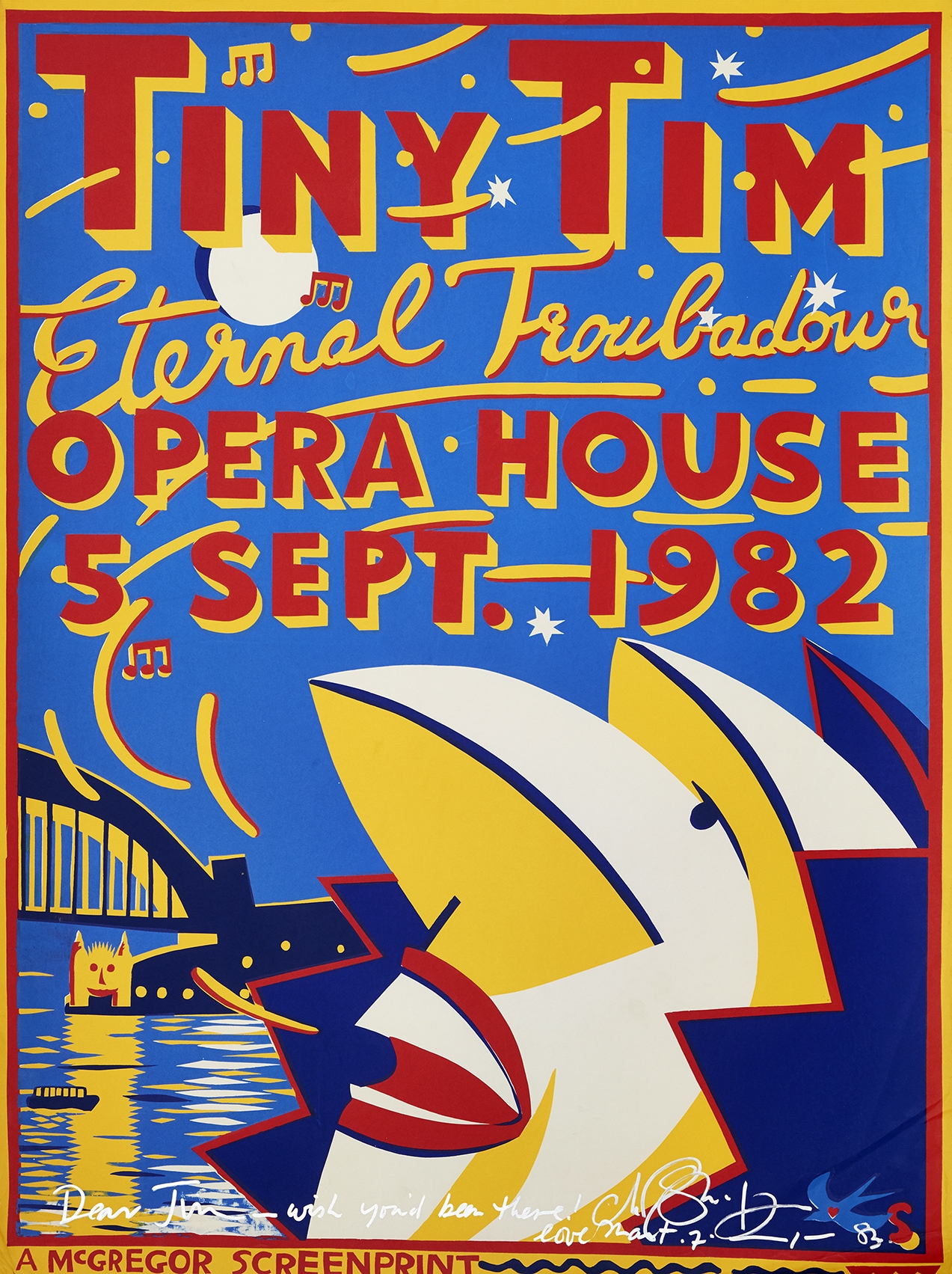 Martin Sharp | Tiny Tim (1982) | MutualArt