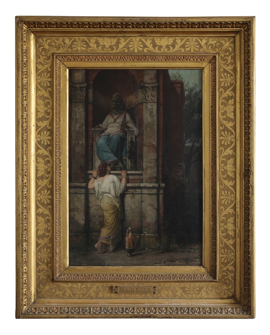 Louis Hector Leroux | Pompeian scene | MutualArt