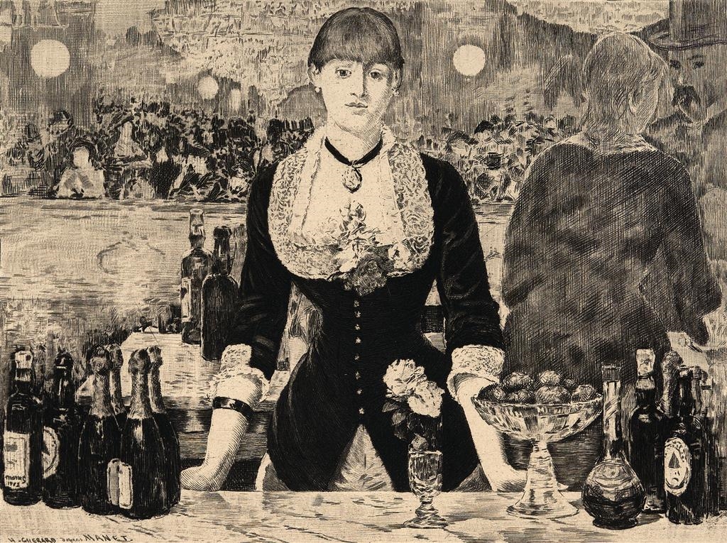 Édouard Manet | 'Une Bar Aux Folies - Bergeres' | MutualArt