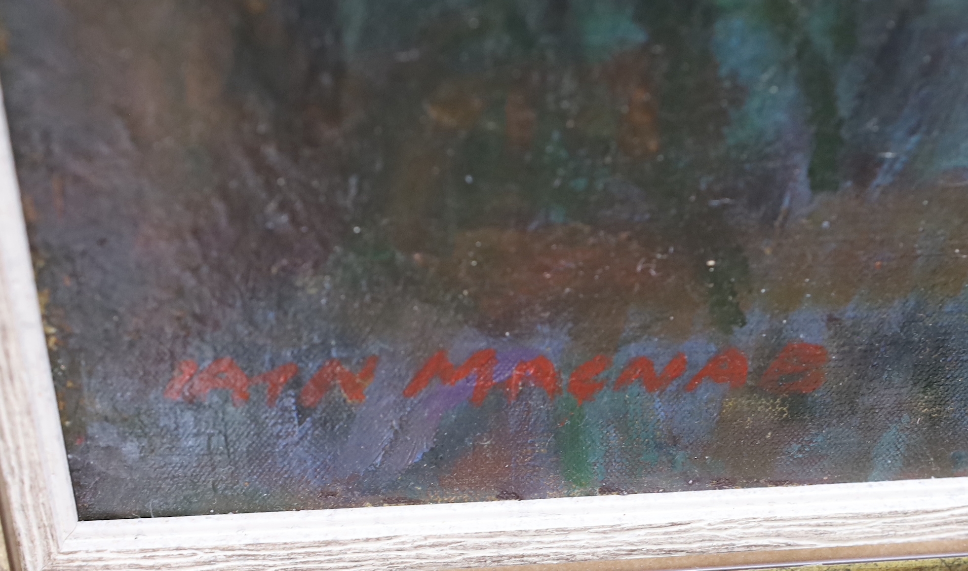 Iain MacNab | oil on board | MutualArt