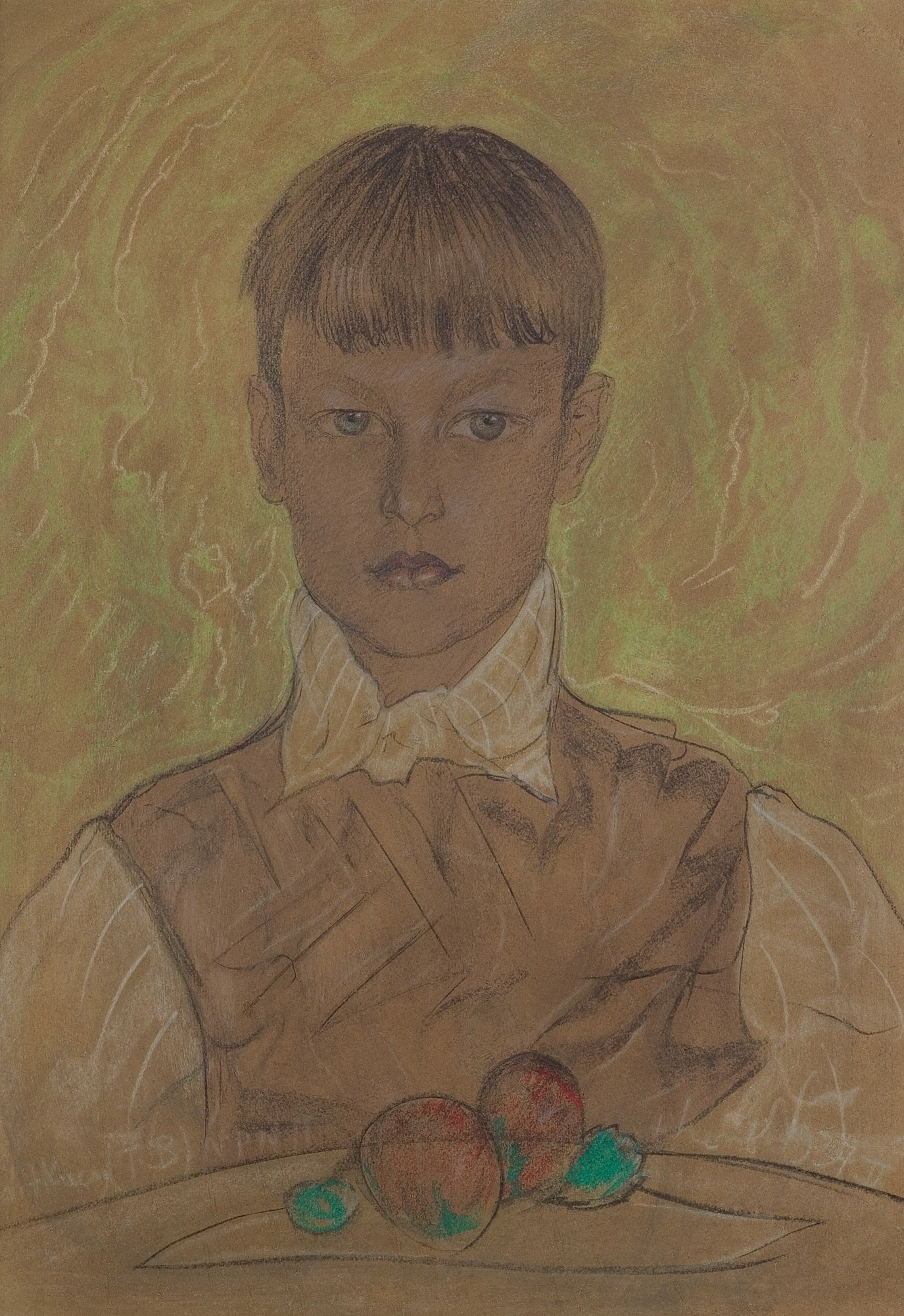 Stanislaw Ignacy Witkiewicz | PORTRET CHŁOPCA (1937) | MutualArt