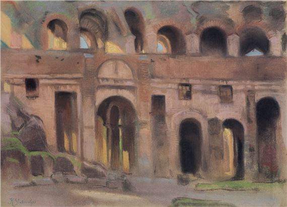 Kazimierz Stabrowski | WNĘTRZE COLOSSEUM (1928) | MutualArt