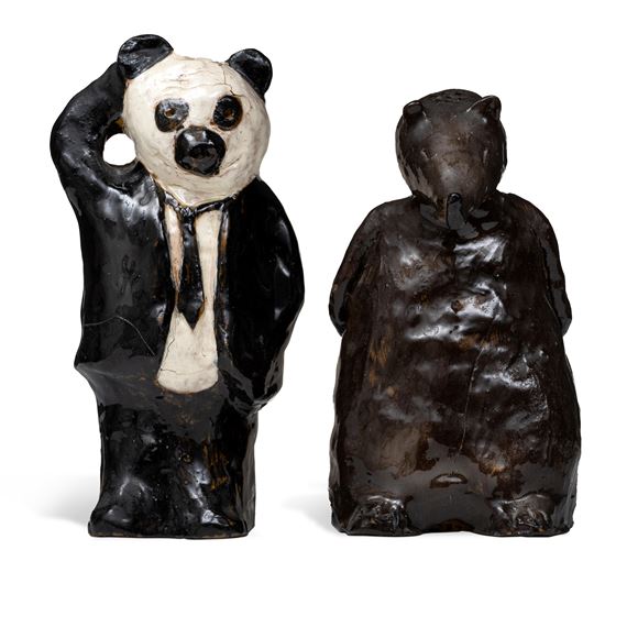 Fischli & Weiss | Ratte und Bär als Salz- und Pfefferstreuer | MutualArt