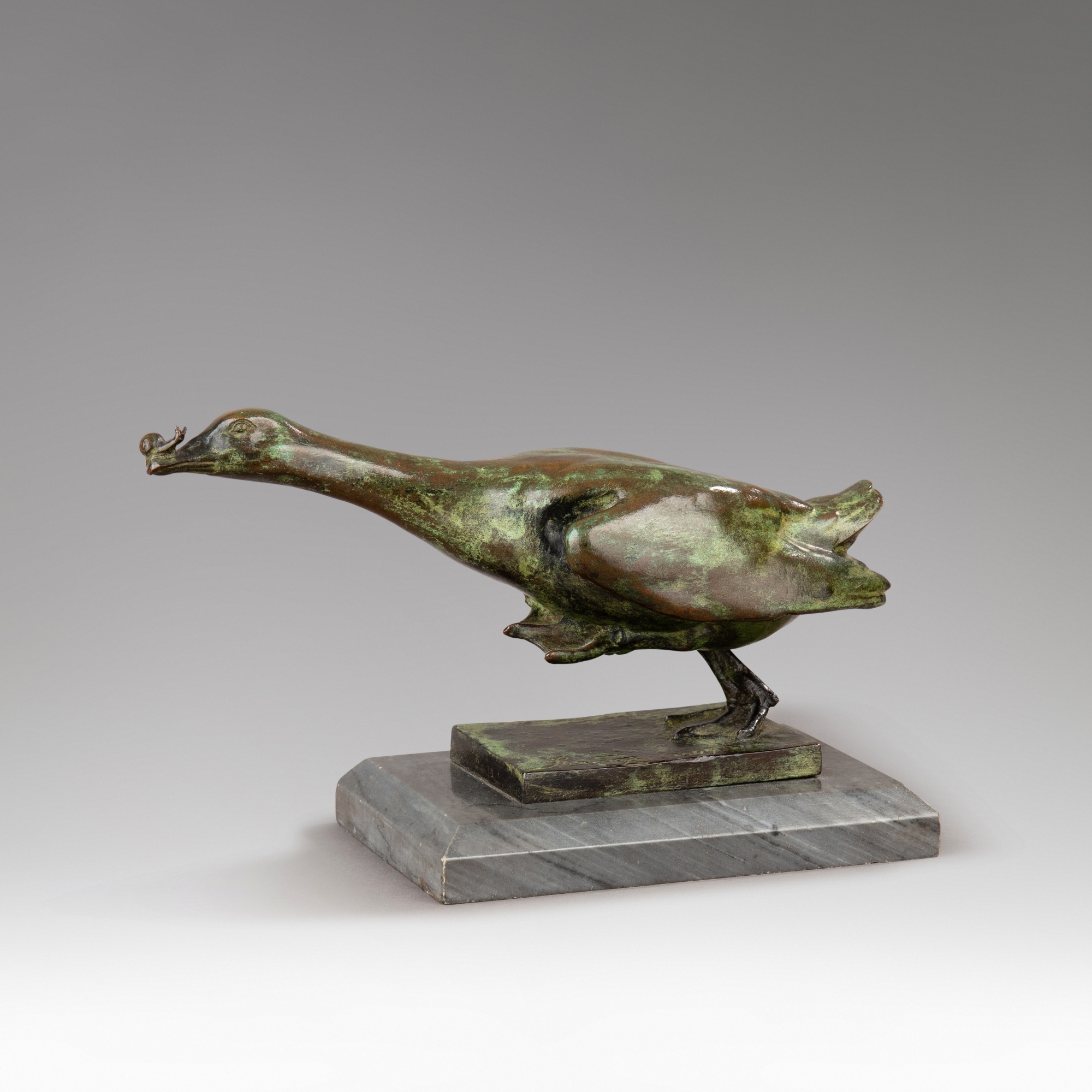 Edouard-Marcel Sandoz | The Goose walk (1947) | MutualArt