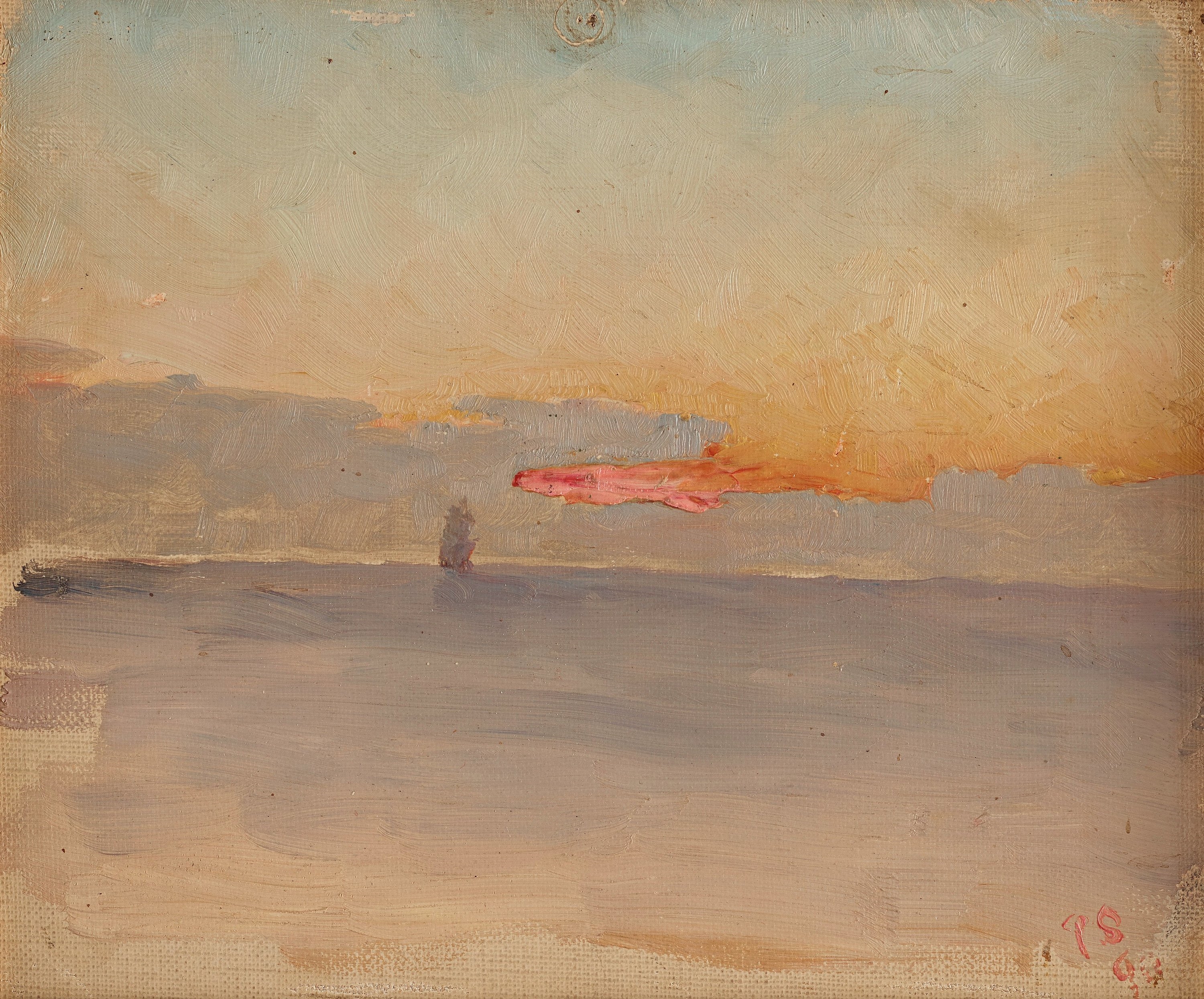 Pelle Swedlund | Ship in the distance | MutualArt