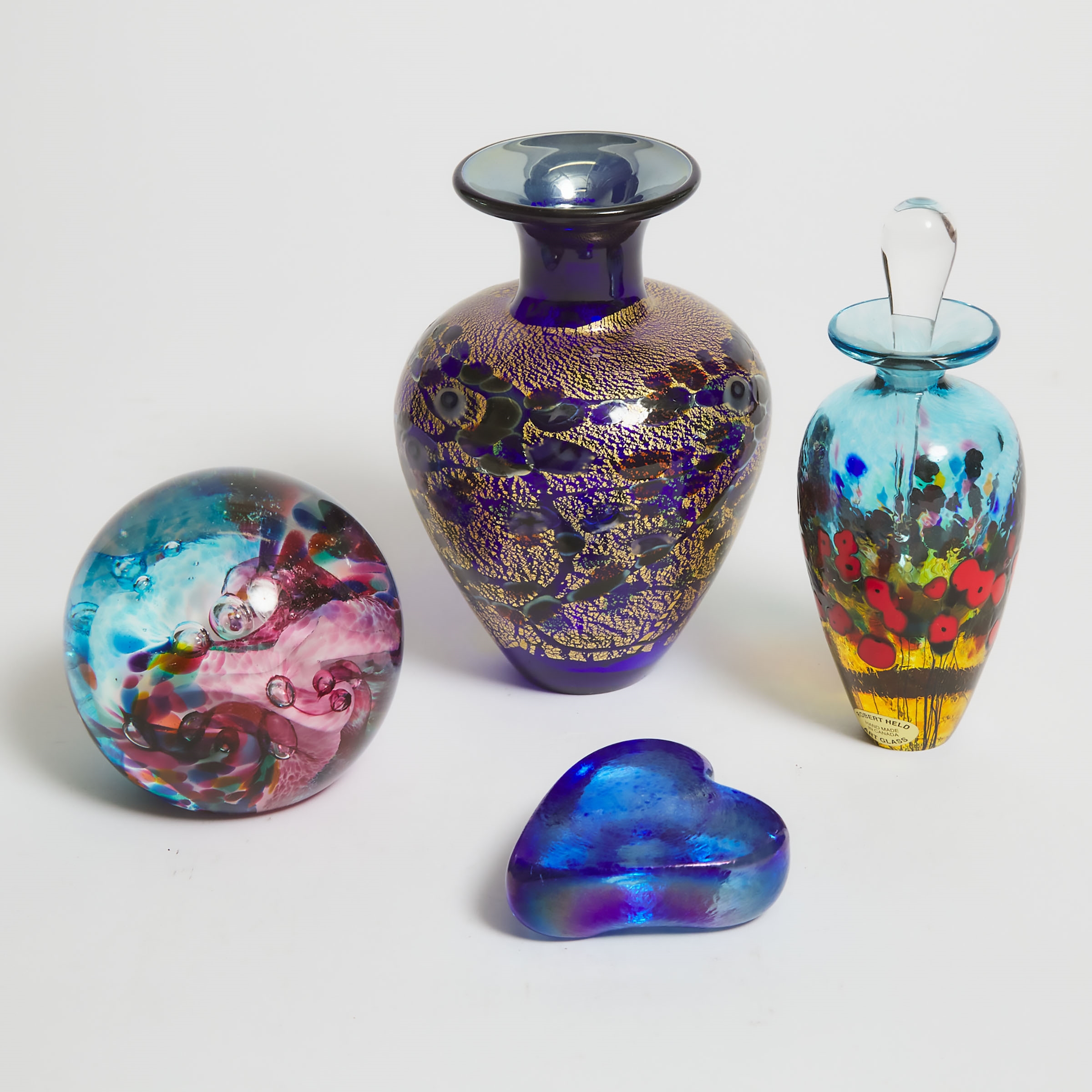 Robert Held | Robert Held Glass Vase | MutualArt