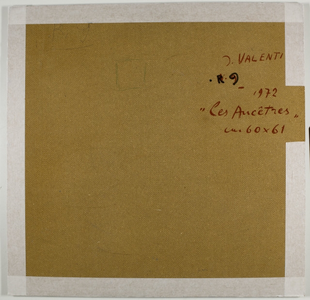 Italo Valenti | Les Ancêtres (1972) | MutualArt