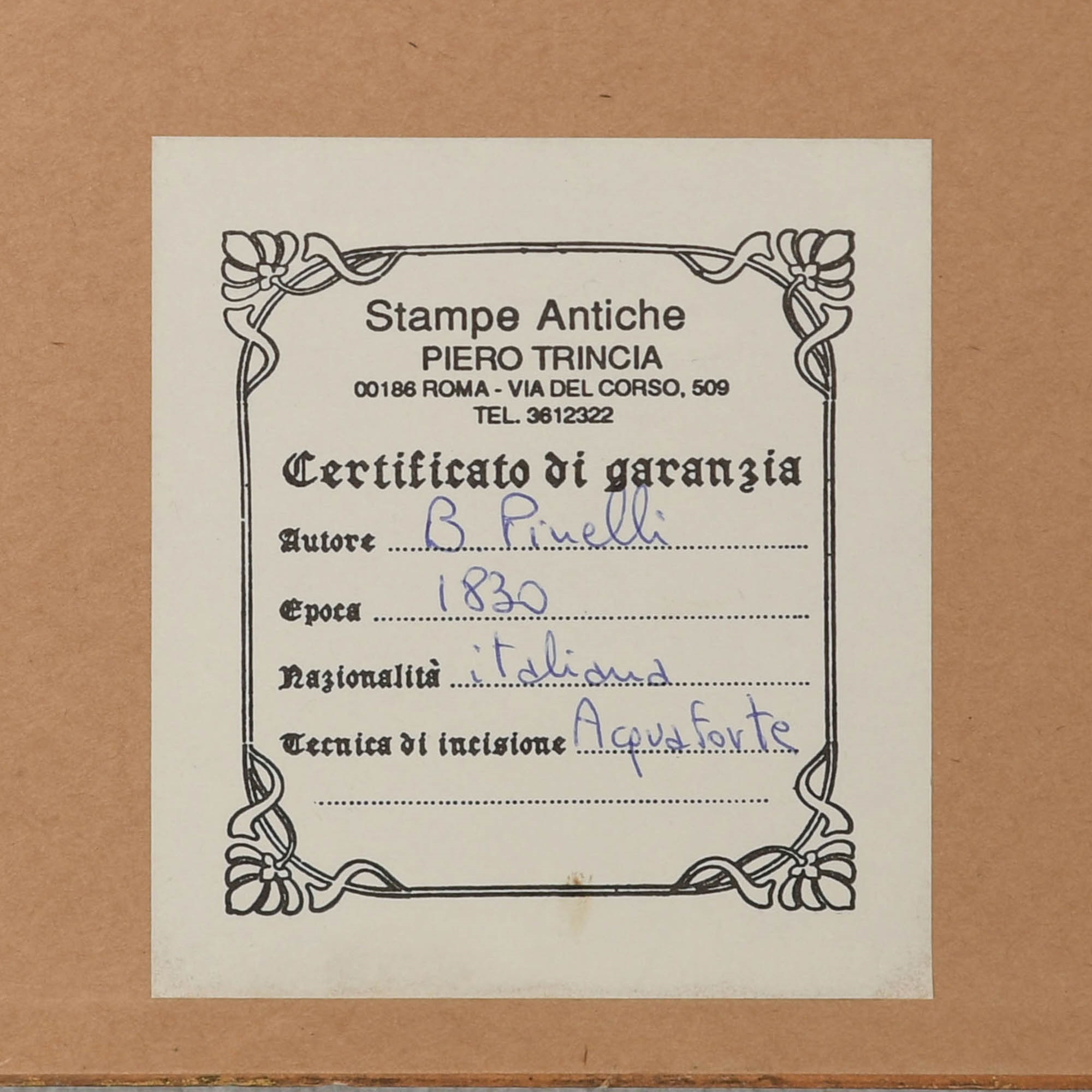 Bartolomeo Pinelli | Views of Rome | MutualArt