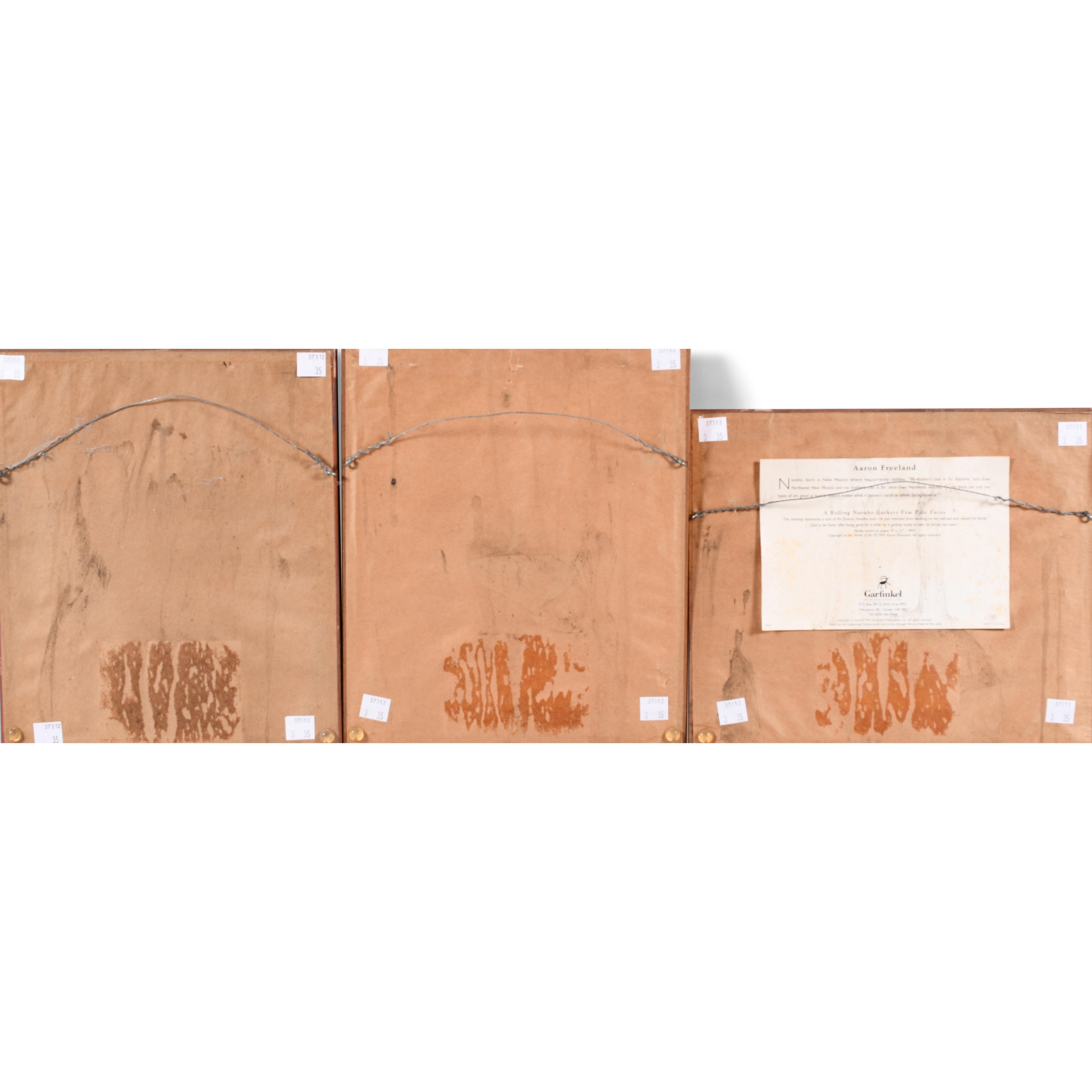 Aaron Freeland | THREE PORTRAIT STUDIES | MutualArt