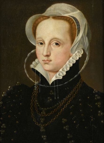 French School, 19th Century | Portrait of a woman with a ruff | MutualArt