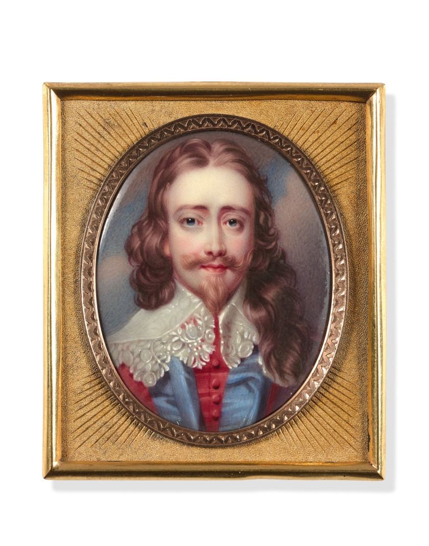 Henry Pierce Bone | Portrait de Charles Ier, roi d'Angleterre, d'après ...