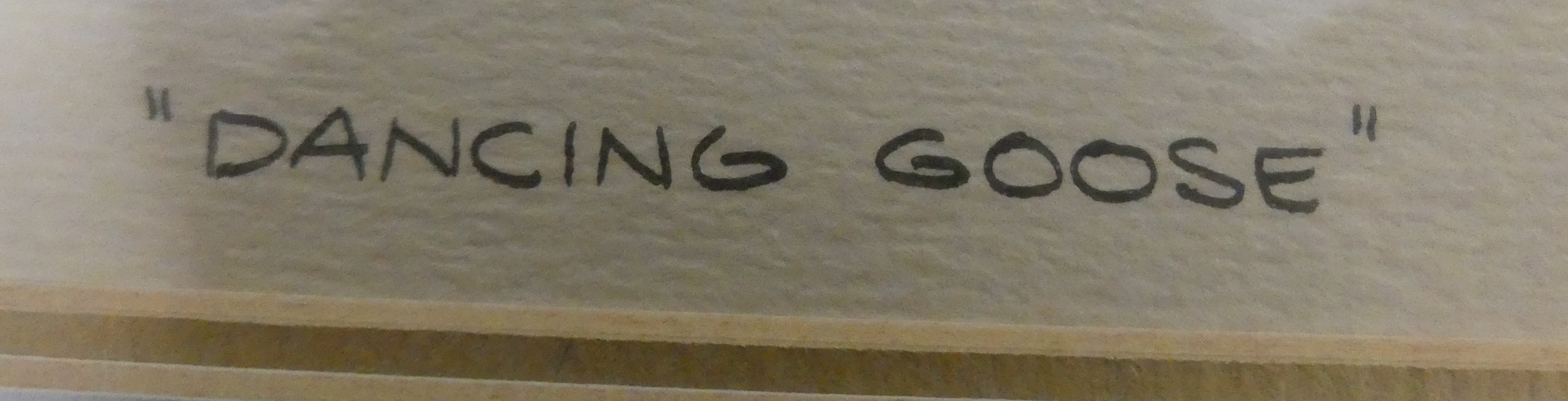 Benjamin Chee Chee | - Dancing Goose | MutualArt