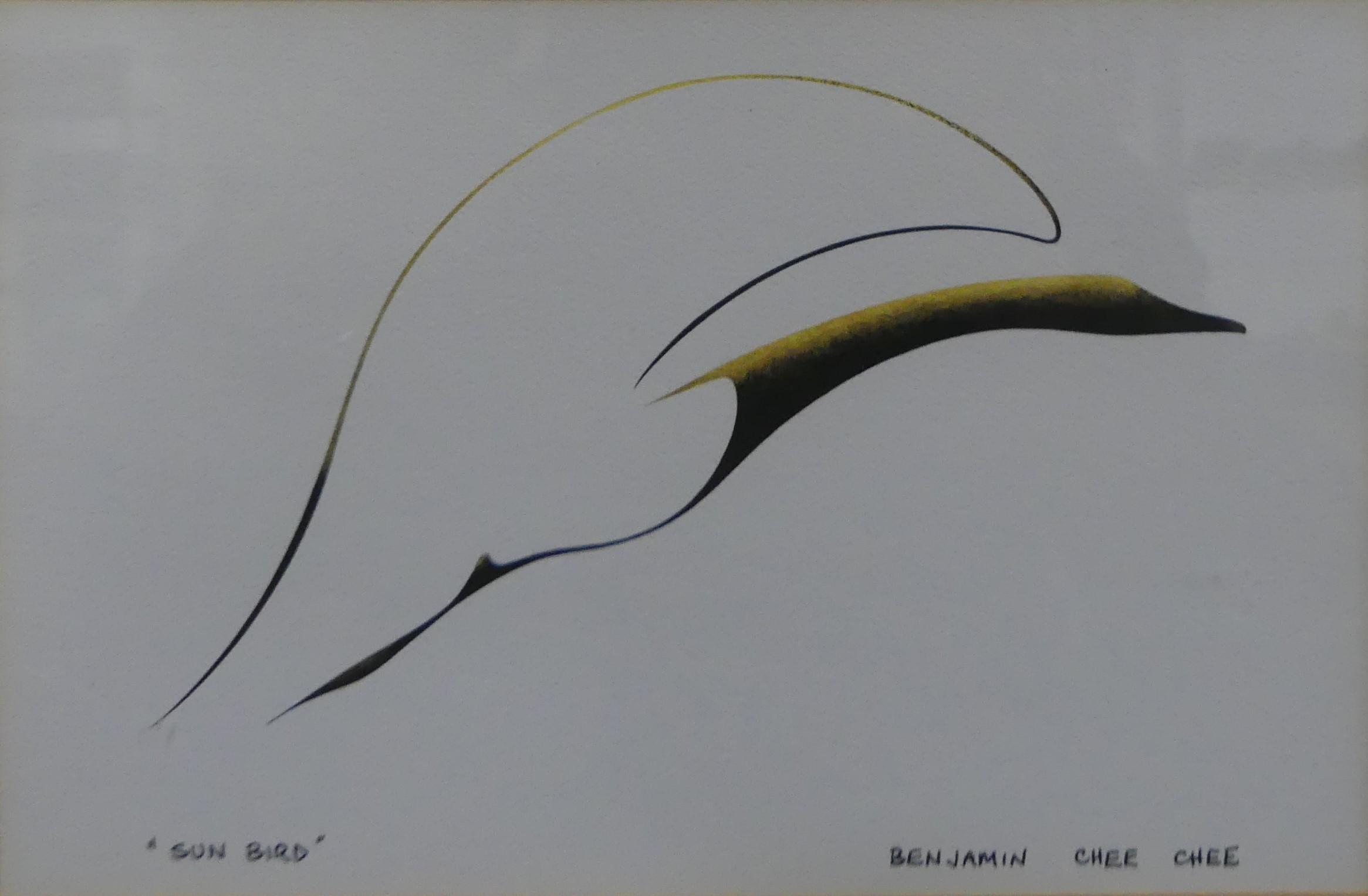 Benjamin Chee Chee | - Dancing Goose | MutualArt